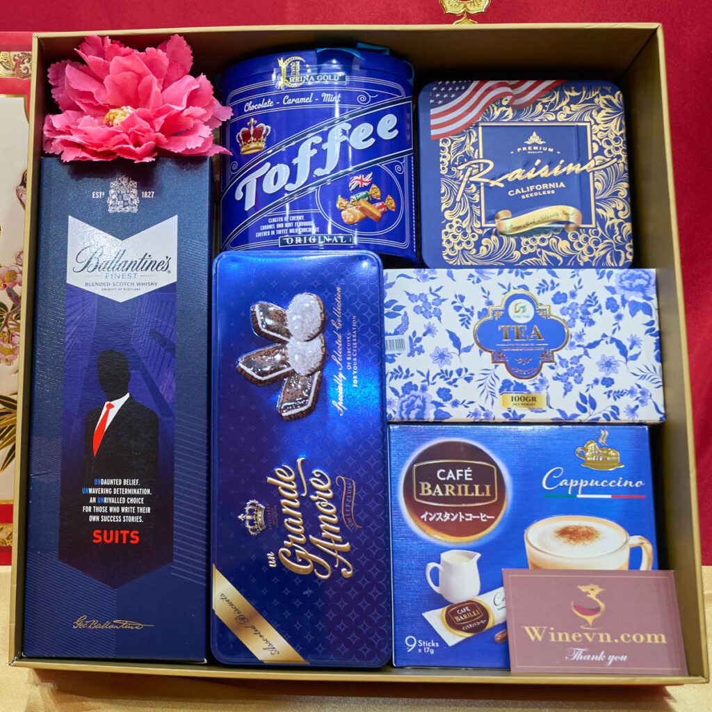 Hộp Quà Tết Lộc Xuân HQT2643 - Mua Quà Tết